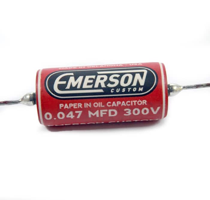 Capacitor Emerson Custom Paper in Oil (PIO) .047uF :: JPM Guitar Shop